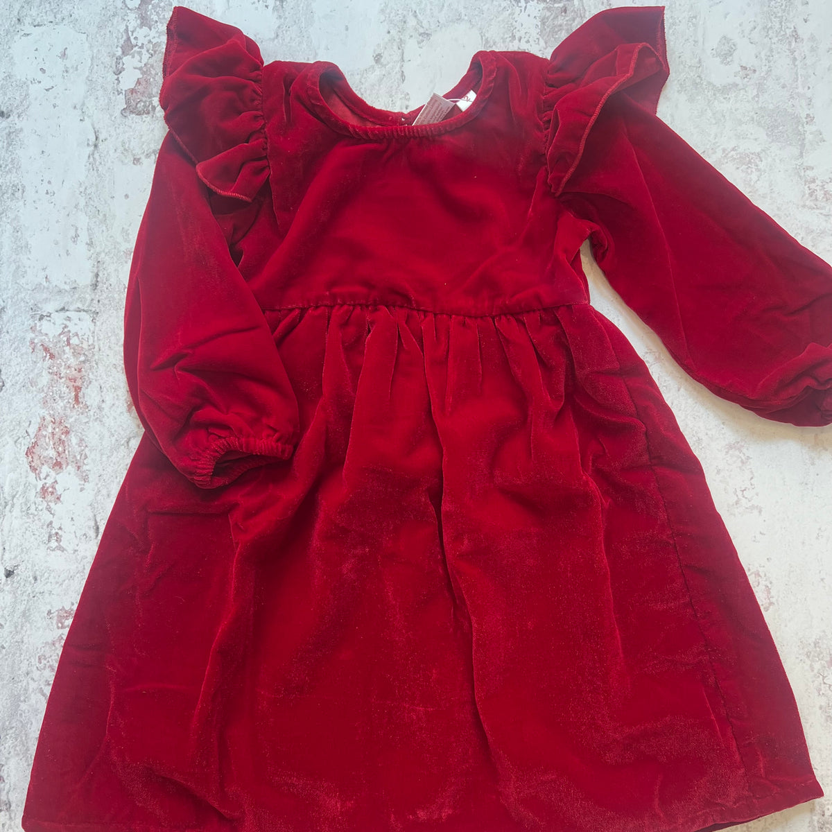 Red Velvet Holiday Dress – AH Baby Co